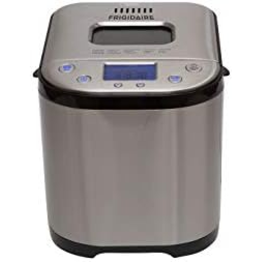 FRIGIDAIRE Bread Maker Machine with Nonstick Bowl, Bread Hook ...
